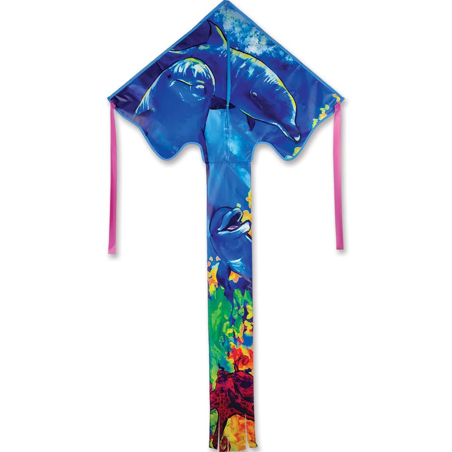 Lg. Easy Flyer Kite - Dolphin – Picture Pretty Kites